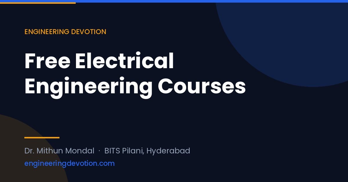 Introduction to Electrical Machines — Energy Conversion, Classification ...
